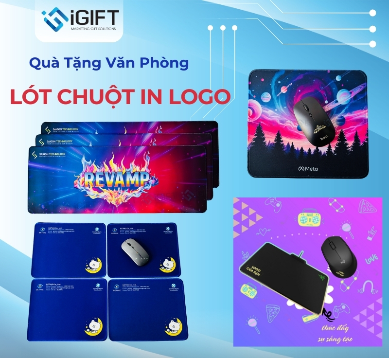 Mẫu Lót Chuột In Logo Theo Yêu Cầu – Quà Tặng Được Ưa Chuộng Tại iGIFT ...